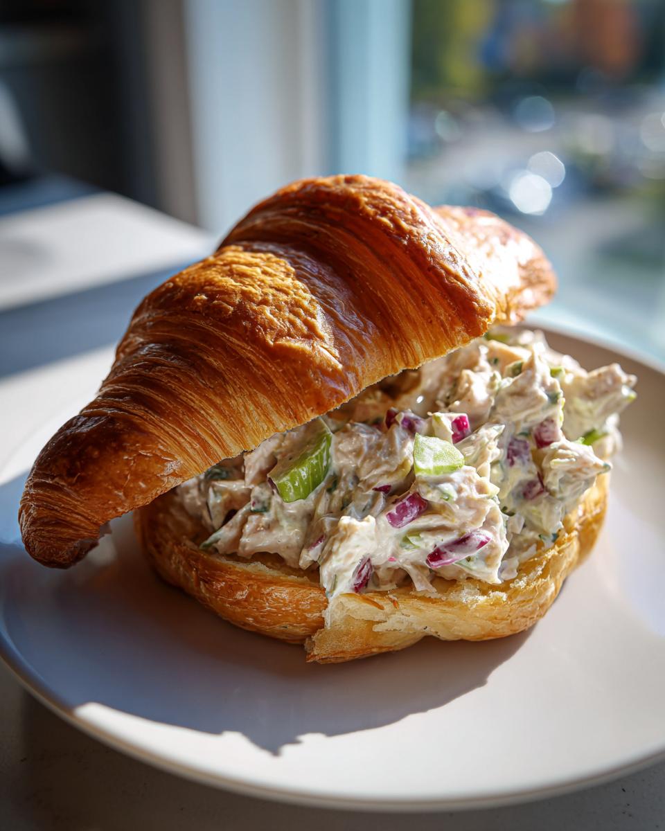 Irresistible Chicken Salad Croissant Recipe in 15 Minutes - Recipes Reanna